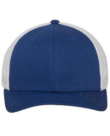Royal Blue and white mesh front | Rex Club | Custom Caps | Custom Hats ...
